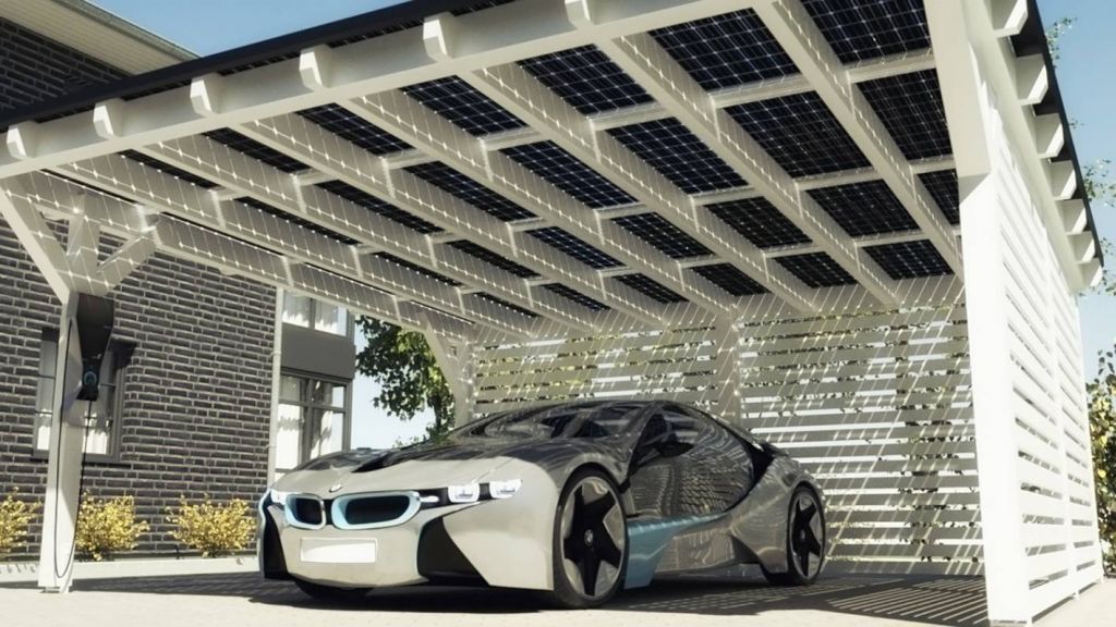 Les panneaux solaires rechargent les BMW | Voiture Electrique
